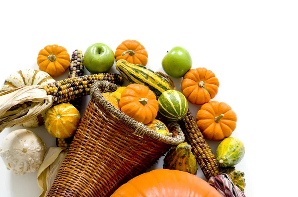 Fall cornucopia on a White back ground Stock Photo by ©miflippo 13415569