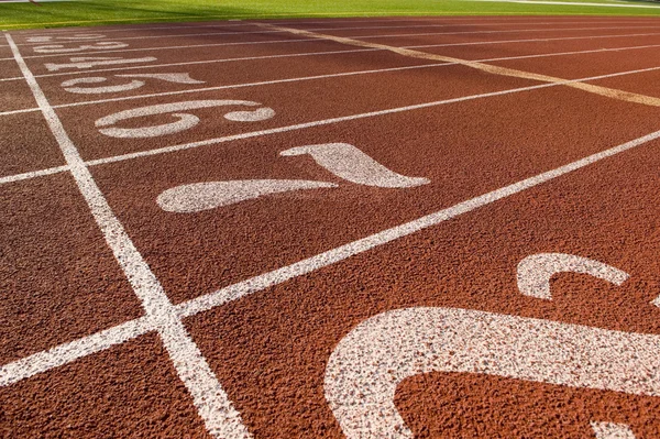 Running Lanes on a Track - Stock Image - Everypixel