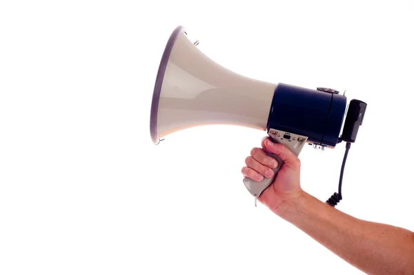 Hand holding megaphone Stock Photos, Royalty Free Hand holding ...