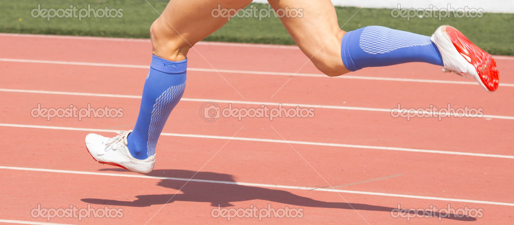 Track runner — Stock Photo © edu1971 #28898049