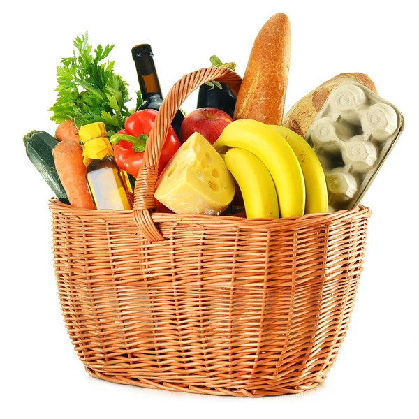 Food basket Stock Photos, Royalty Free Food basket Images | Depositphotos