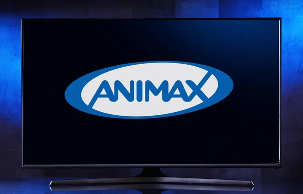 Poznan Pol Mar 2024 Flat Screen Set Displaying Logo Xumo — Stock ...