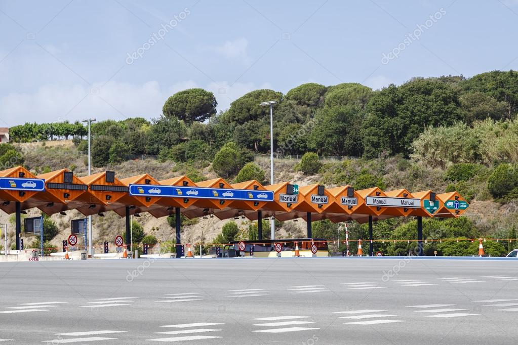 Customs toll road Stock Photo by ©KarSol 48178503