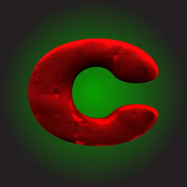 Vector red clay figure — Stock Vector © videodoctor #36058735