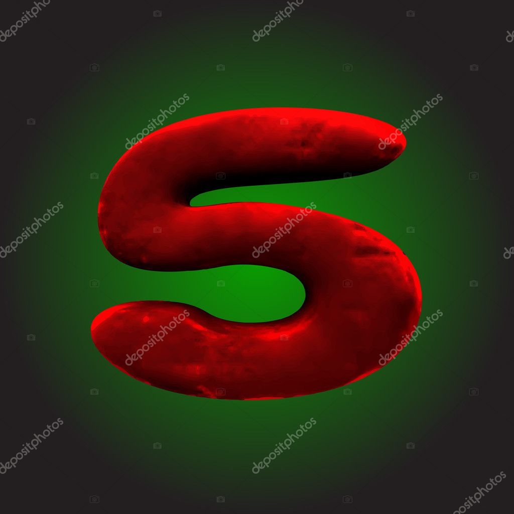 Vector red clay figure — Stock Vector © videodoctor #36058735