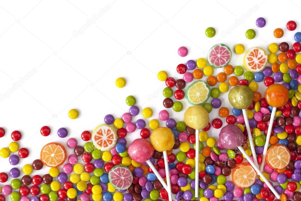 Doces coloridos misturados — Foto © Elena Schweitzer #13250189