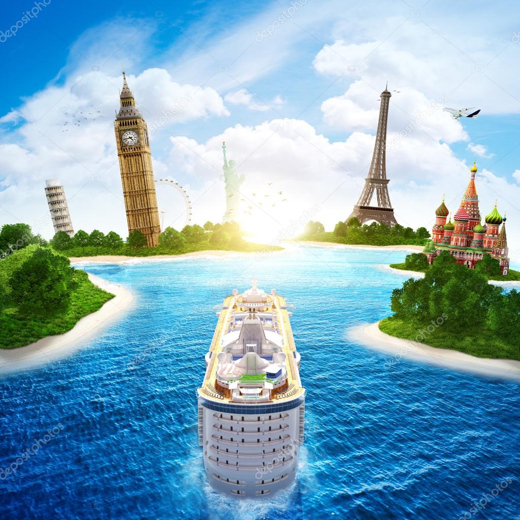 Sea cruise — Stock Photo © Vadmary #25127391