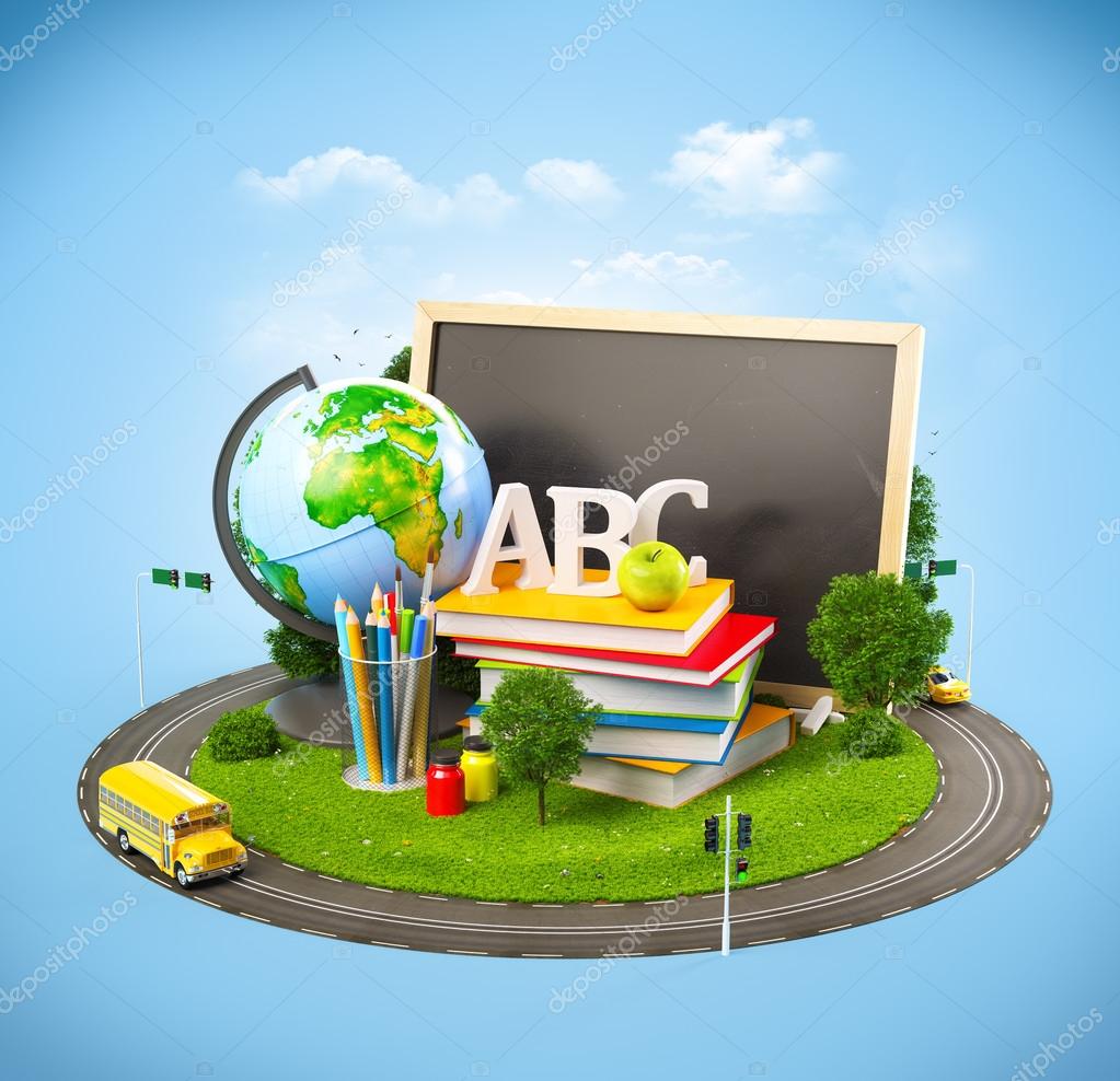 Back to school — Stock Photo © Vadmary #50512867