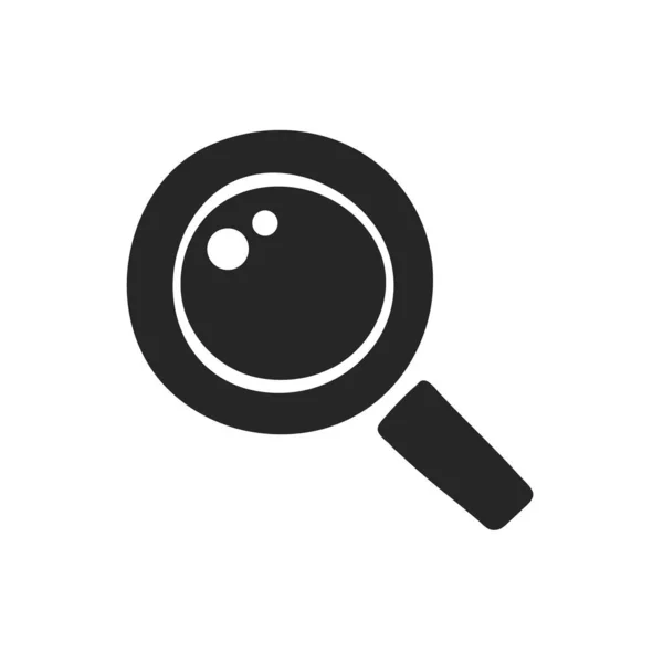 Hand Drawn Magnifier Icon Gold Foil Texture Vector Illustration Stock ...