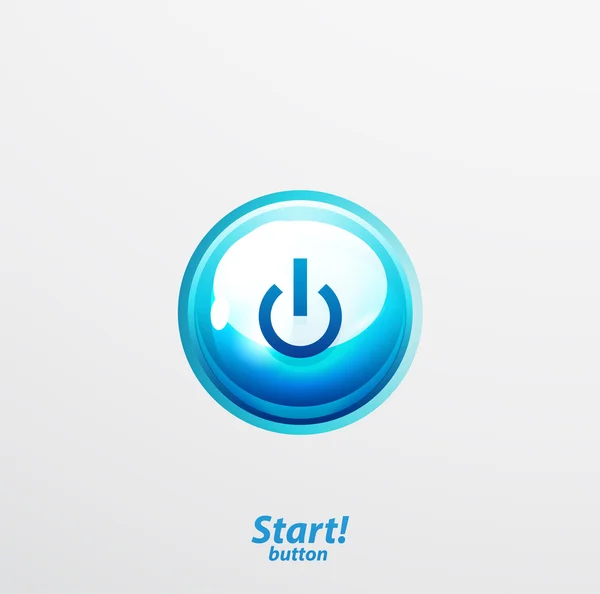 Power button — Stock Vector © akomov #13669068