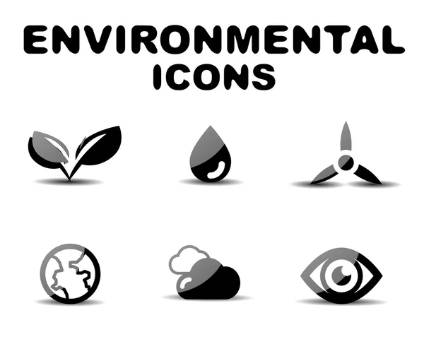 Environmental symbols Stock Vector Image by ©Klava #9354126