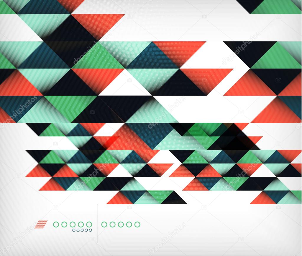 Business geometric shape background - triangles Stock Vector Image by ...