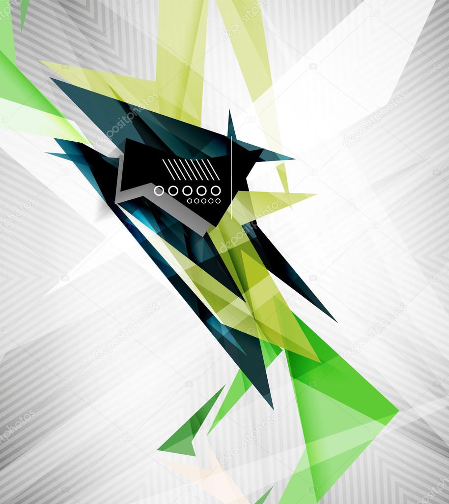 Motion geometric shapes - rapid straight lines Stock Vector Image by ...