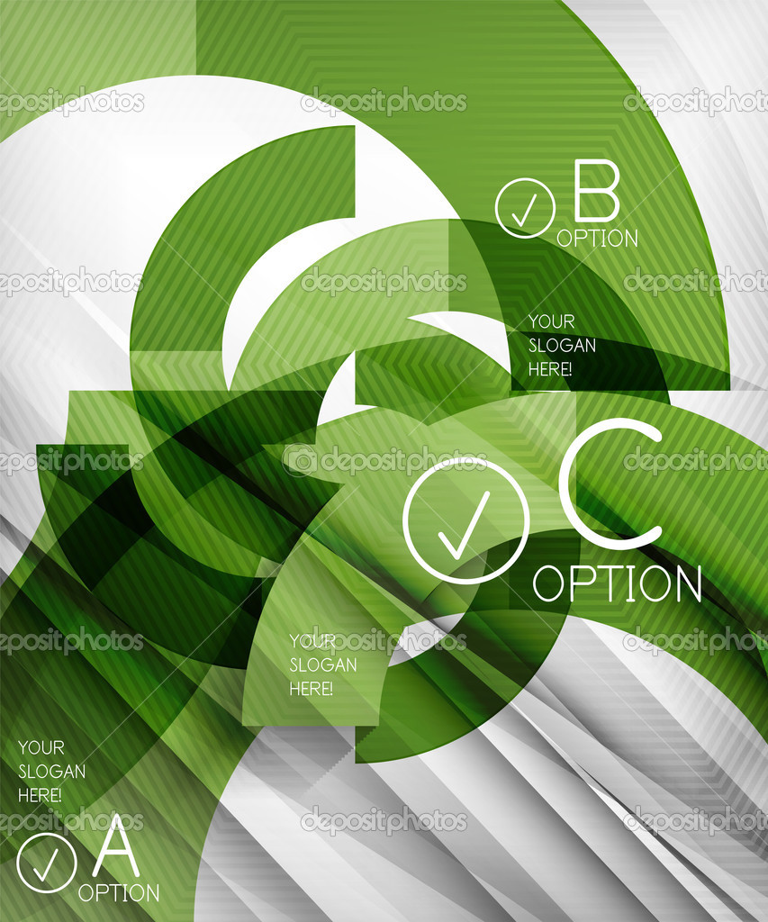 Infographic abstract background Stock Vector by ©akomov 40011243