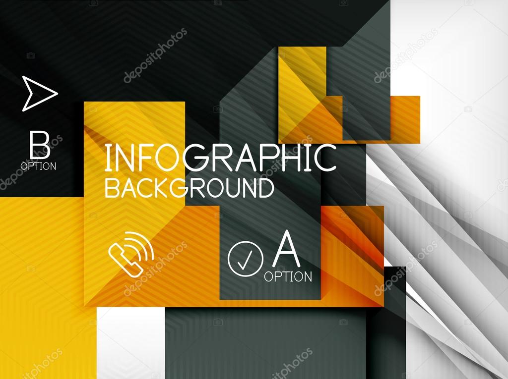Infographic abstract background Stock Vector by ©akomov 40097579