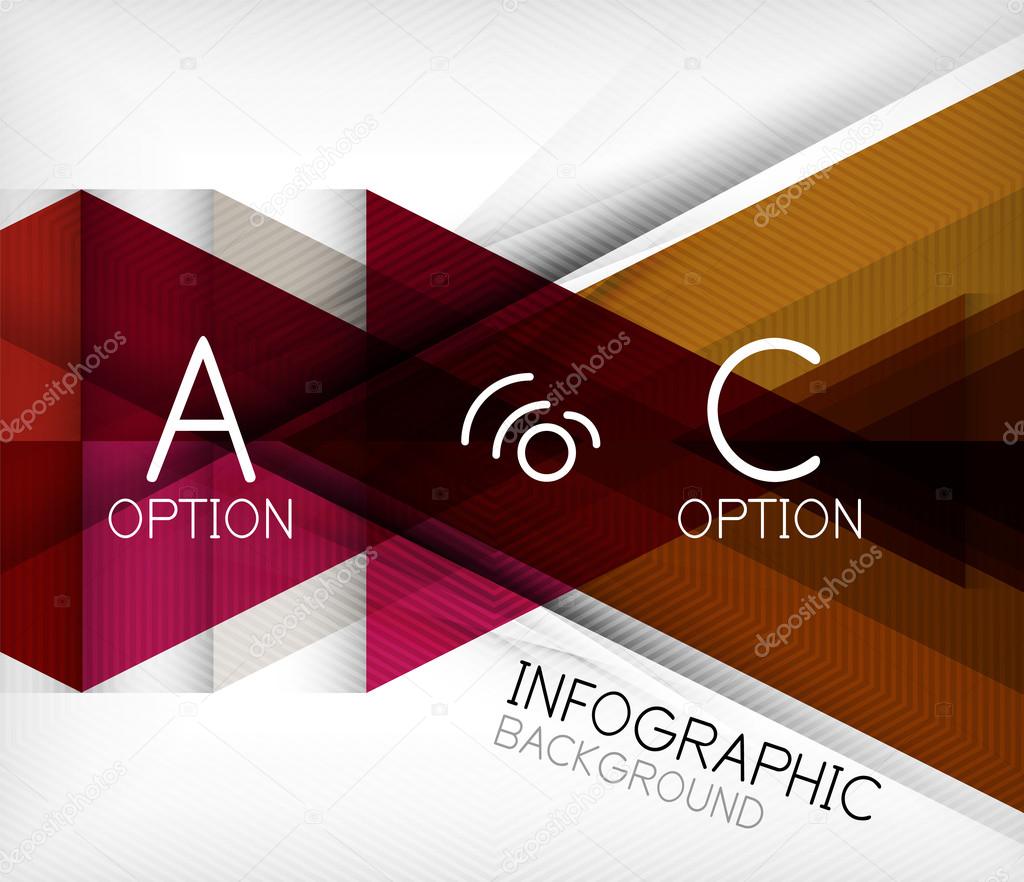 Infographic abstract background Stock Vector by ©akomov 40690285