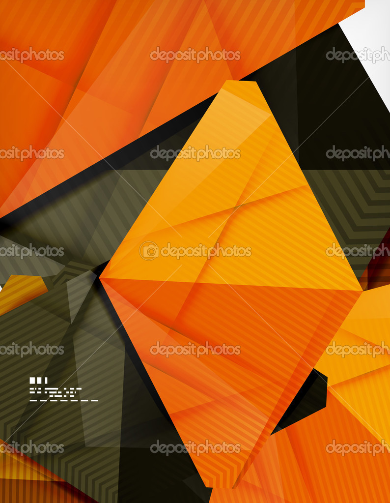 Corporate abstract business template Stock Vector by ©akomov 45454725