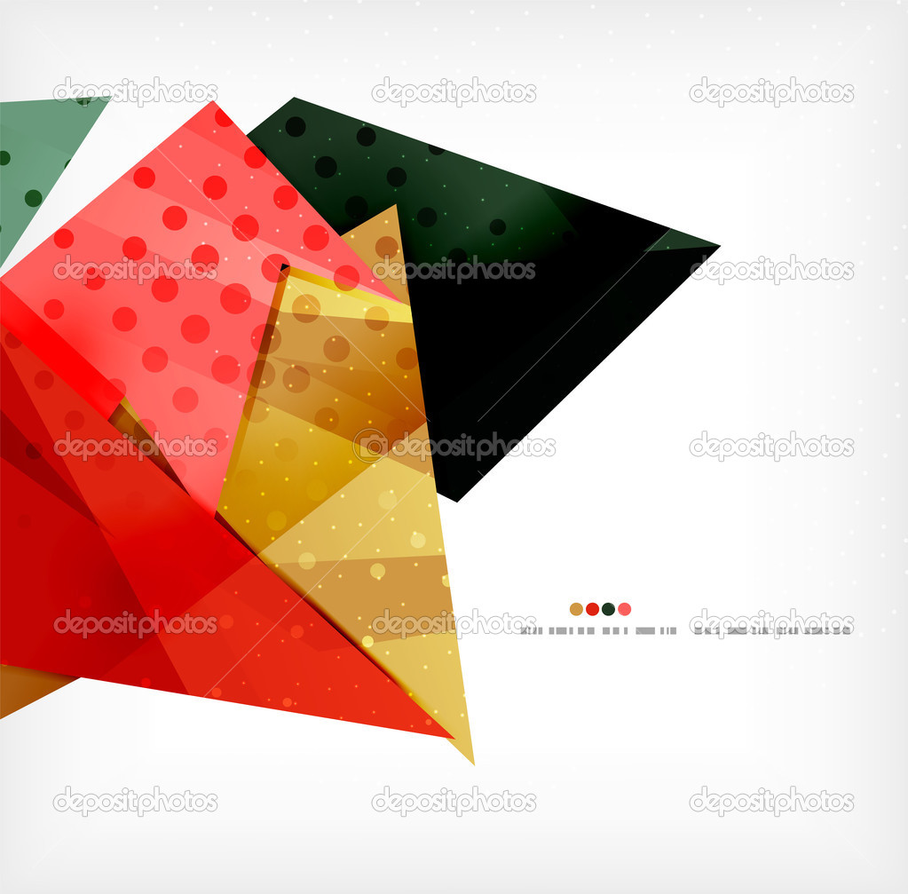 Geometric shape abstract futuristic background Stock Vector by ©akomov ...