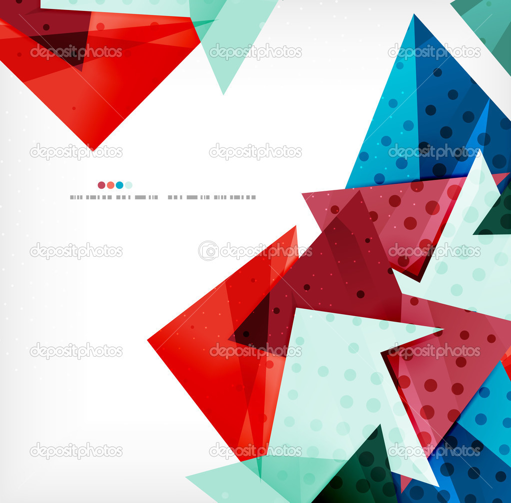 Geometric shape abstract futuristic background Stock Vector by ©akomov ...