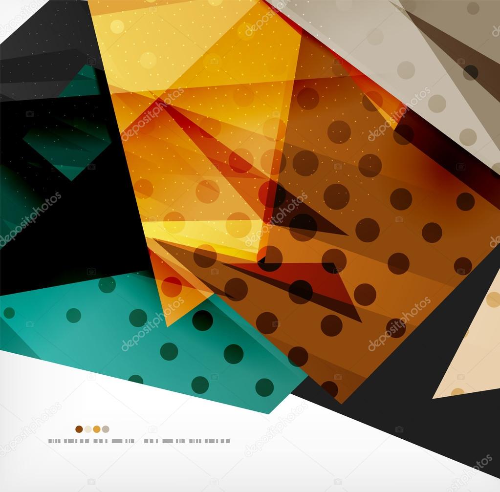 Futuristic shapes vector abstract background Stock Vector by ©akomov ...