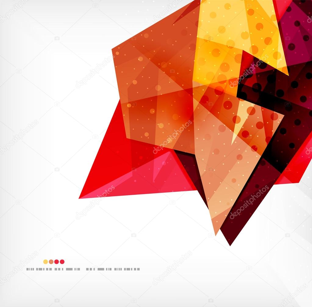 Abstract sharp angles background Stock Vector by ©akomov 49331001