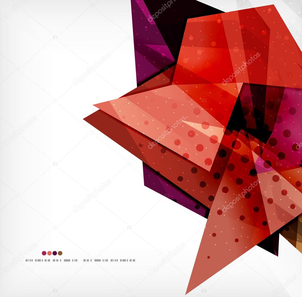 Abstract sharp angles background Stock Vector by ©akomov 49344045