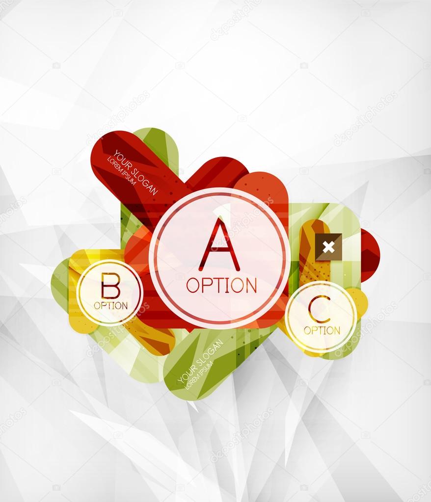 Modern infographic option layout ⬇ Vector Image by © akomov | Vector ...