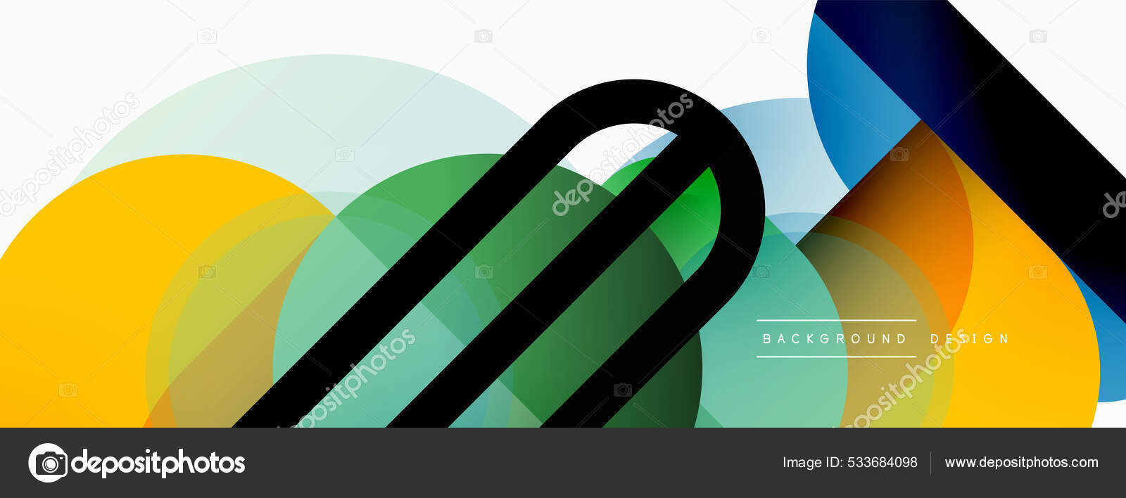 Round triangle shapes lines and circles. Geometric vector illustration ...