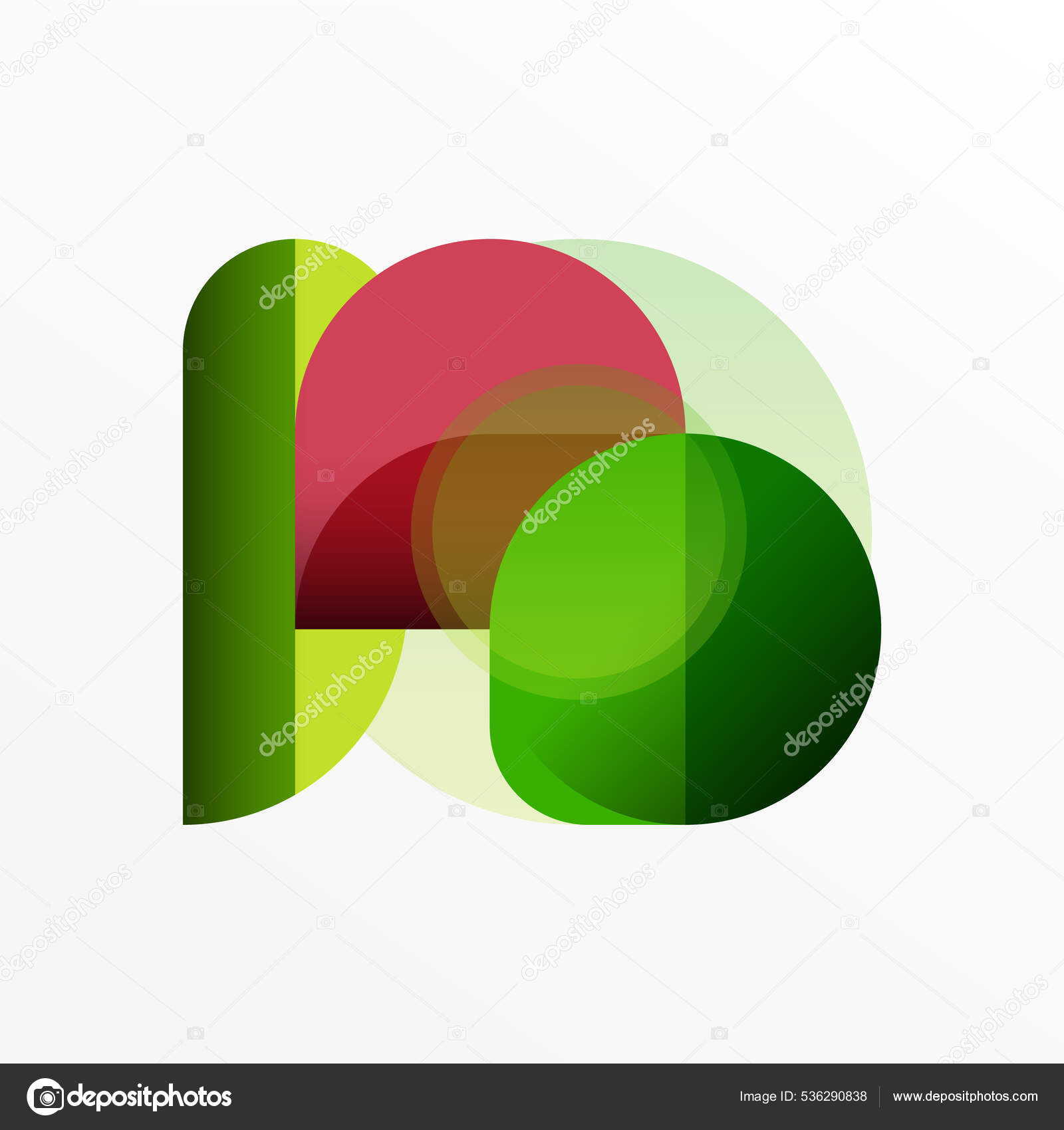 Round triangle shapes lines and circles. Geometric vector illustration ...