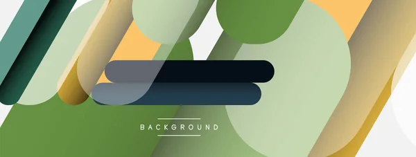 Overlapping Shapes Lines Background Vector Illustration Wallpaper ...