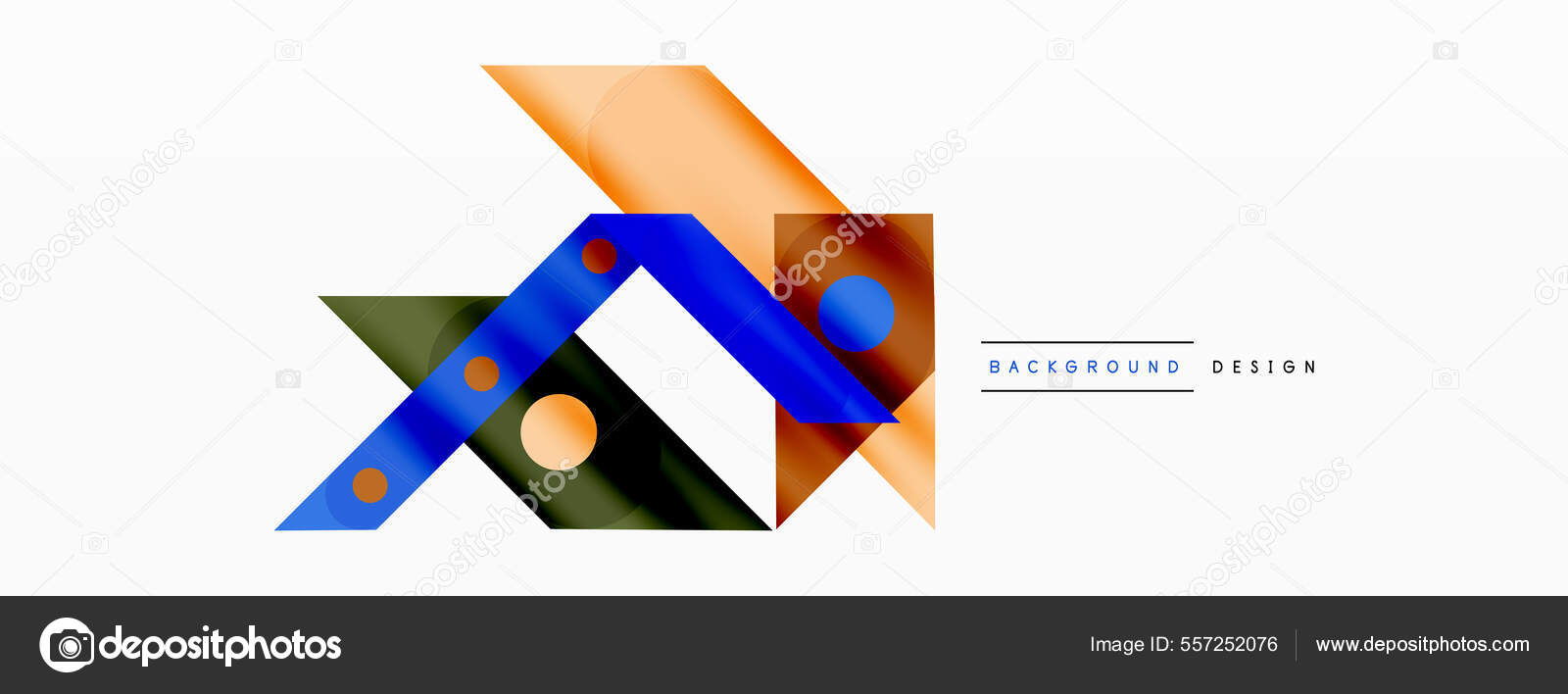 Color Overlapping Stripes Background Colorful Lines Composition ...