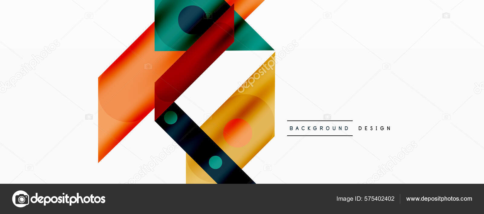 Color Overlapping Stripes Background Colorful Lines Composition ...