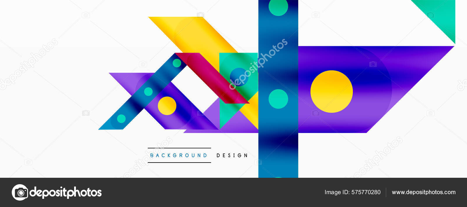 Color Overlapping Stripes Background Colorful Lines Composition ...