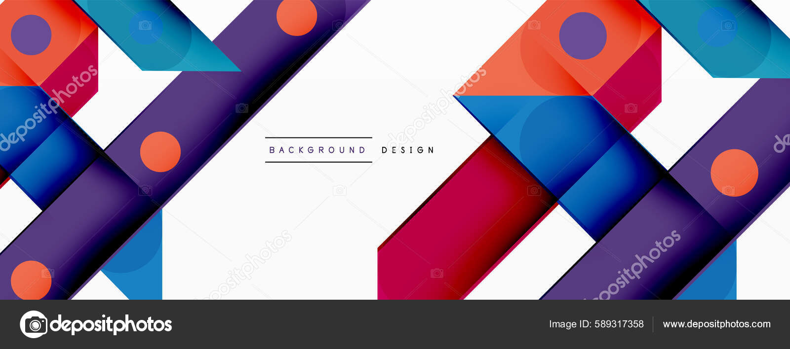 Color Overlapping Stripes Background Colorful Lines Composition ...