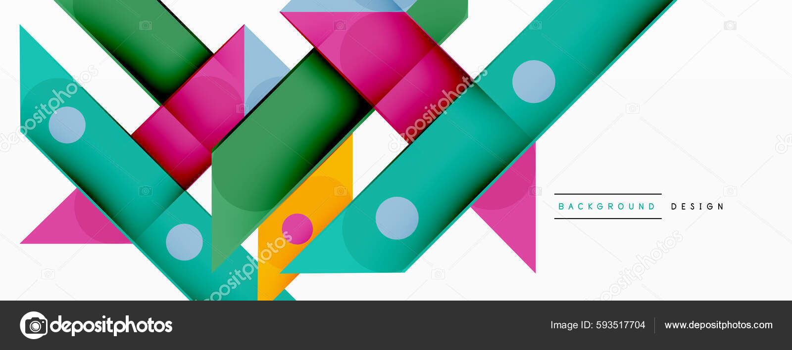 Color Overlapping Stripes Background Colorful Lines Composition ...
