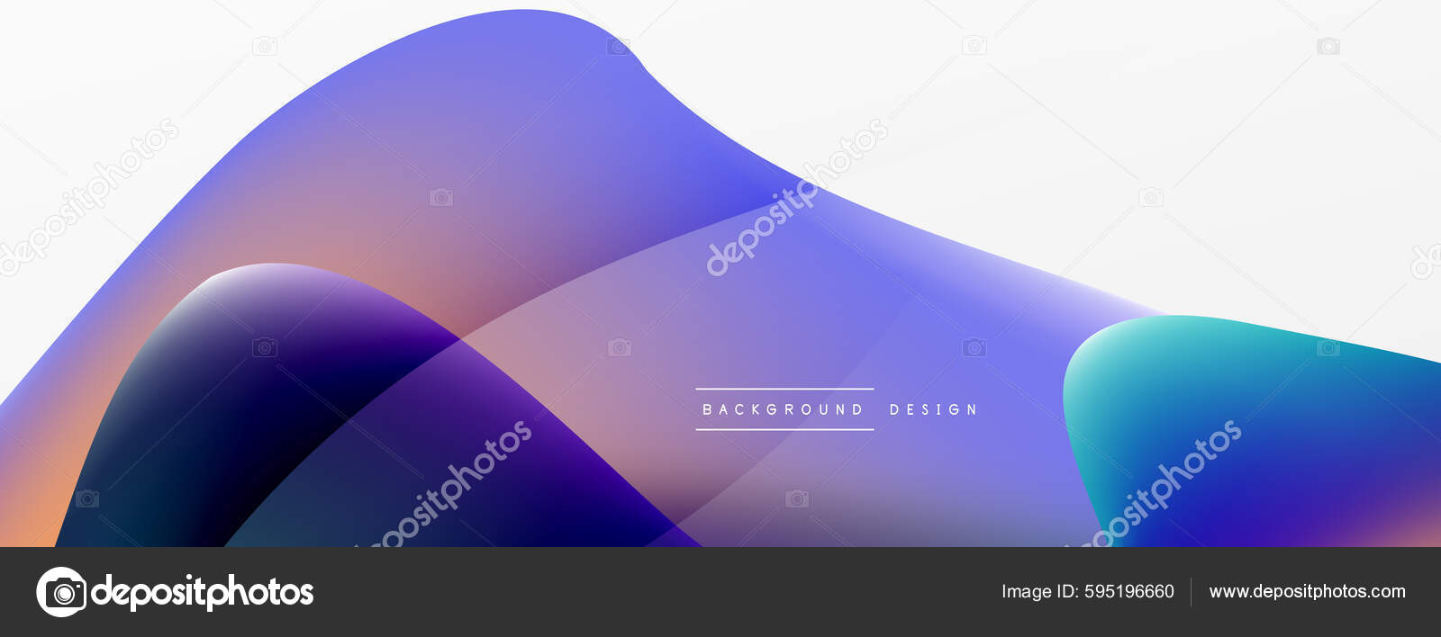 Fluid Color Abstract Background Liquid Gradients Wave Pattern Trendy ...