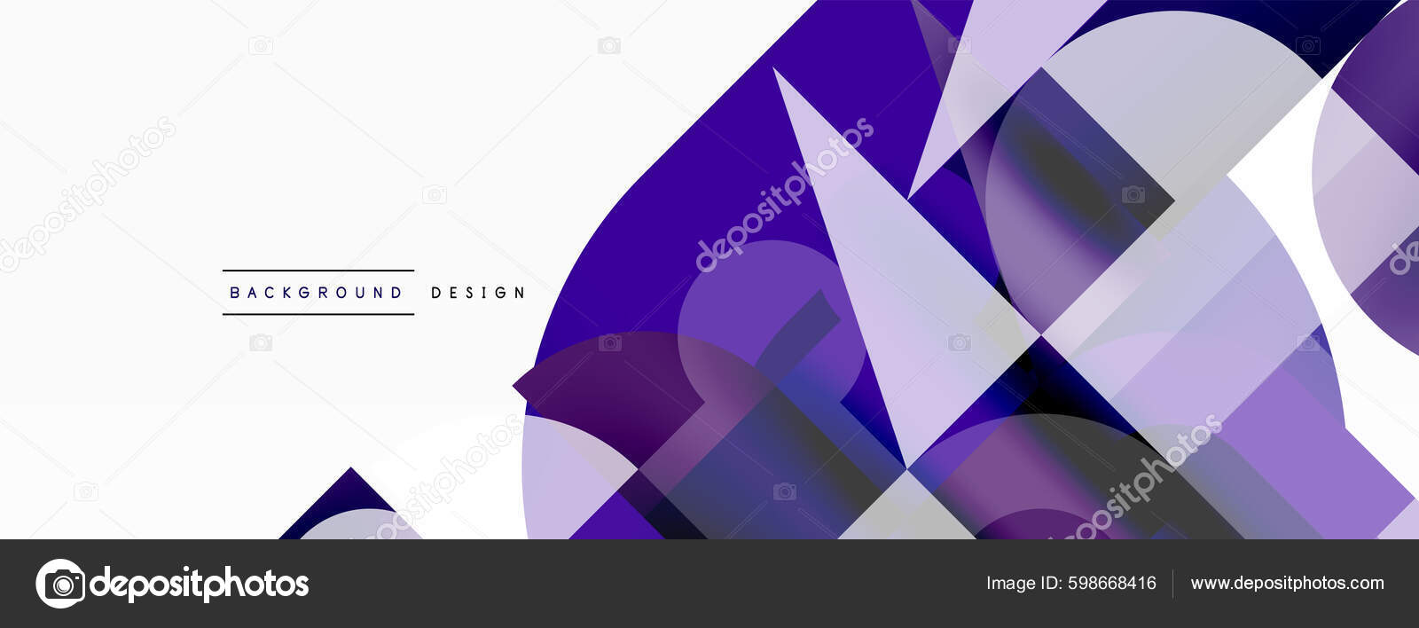 Circle Square Geometric Background Shapes Squares Triangles Composition ...