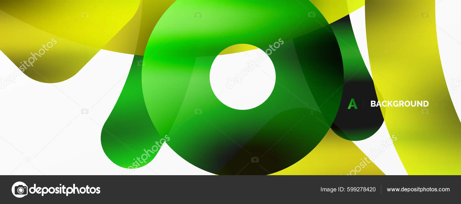 Metallic Shiny Geometric Surfaces Shapes Circles Digital Web Futuristic Template Stock Vector by ...