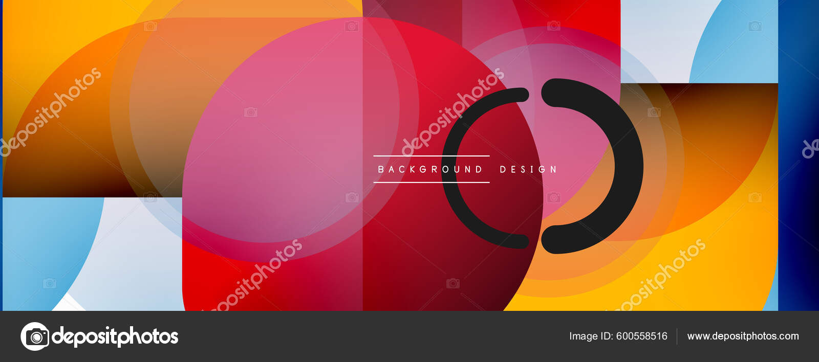 Triangle Shapes Lines Circles Geometric Vector Illustration Wallpaper ...