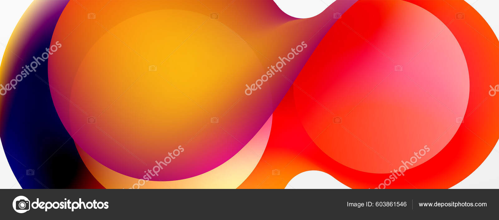 Fluid Abstract Background Liquid Color Gradients Composition Shapes ...