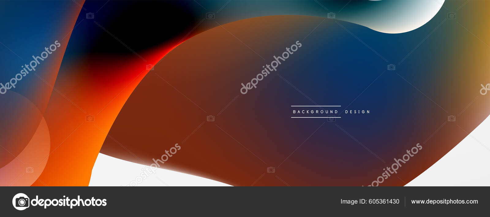 Fluid Abstract Background Liquid Color Gradients Composition Shapes ...