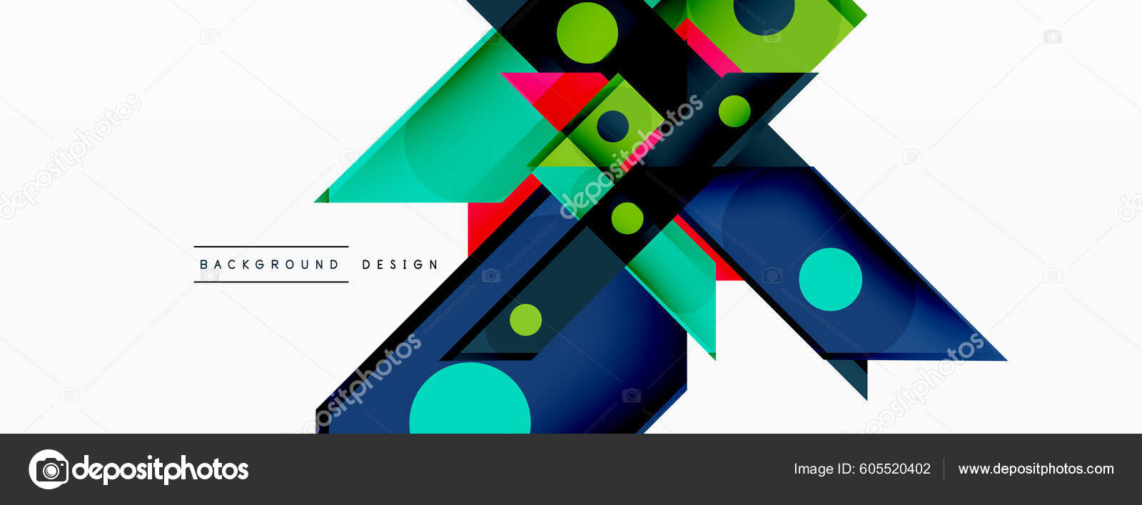 Color Overlapping Stripes Background Colorful Lines Composition ...
