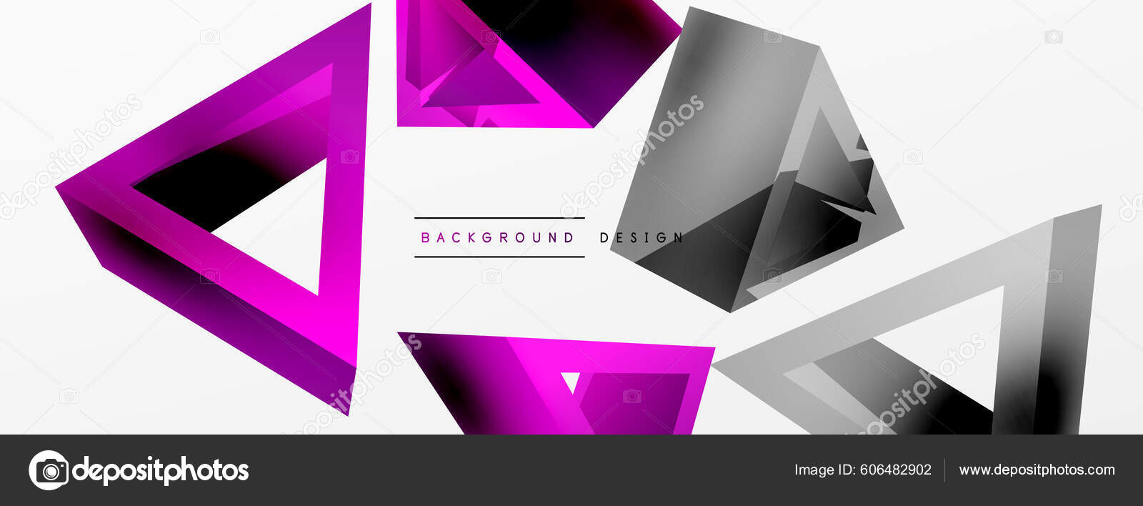 Triangle Abstract Background Vector Basic Shape Technology Business ...