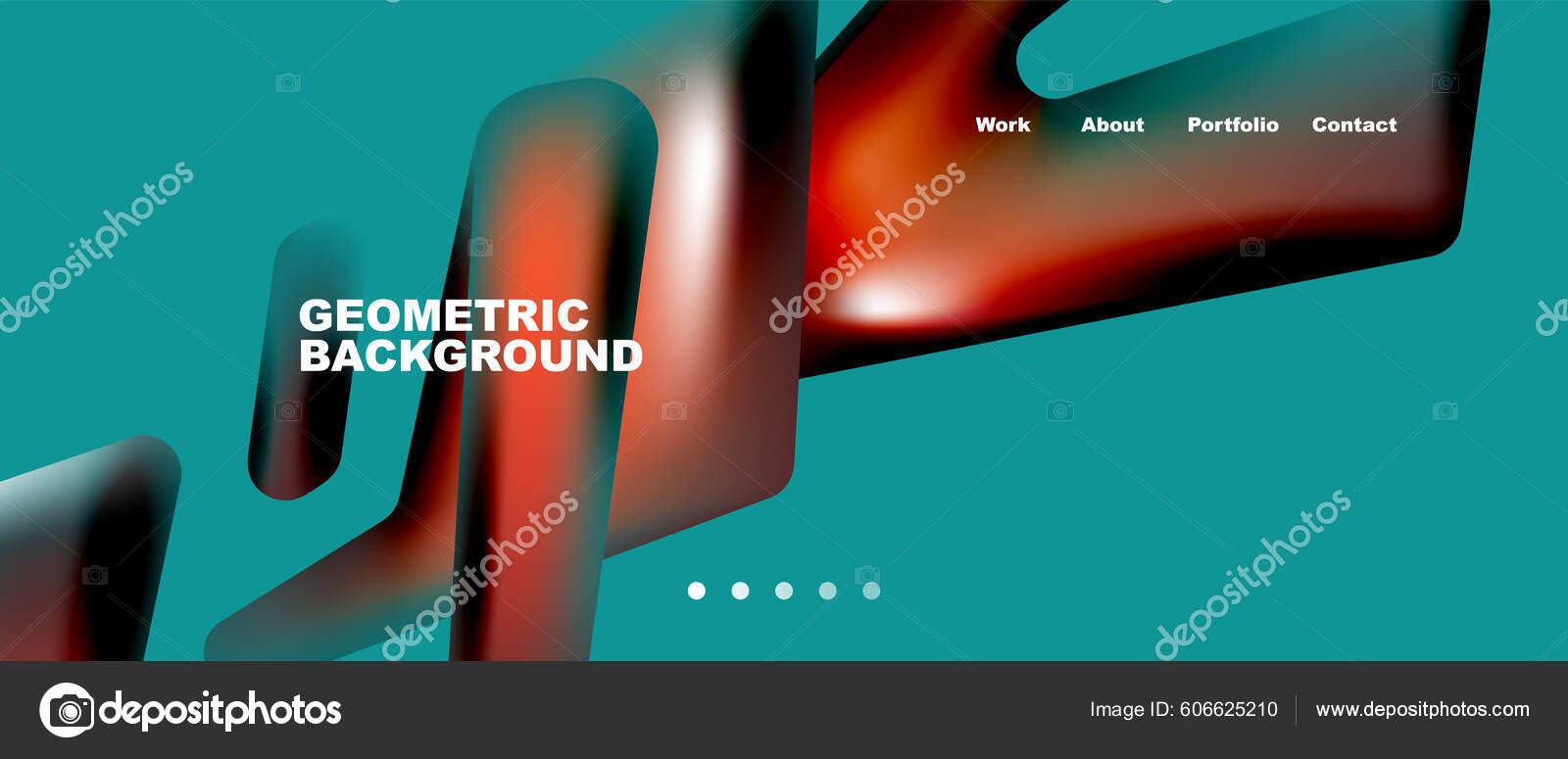 Tech Minimal Geometric Wallpaper Creative Abstract Background Vector ...