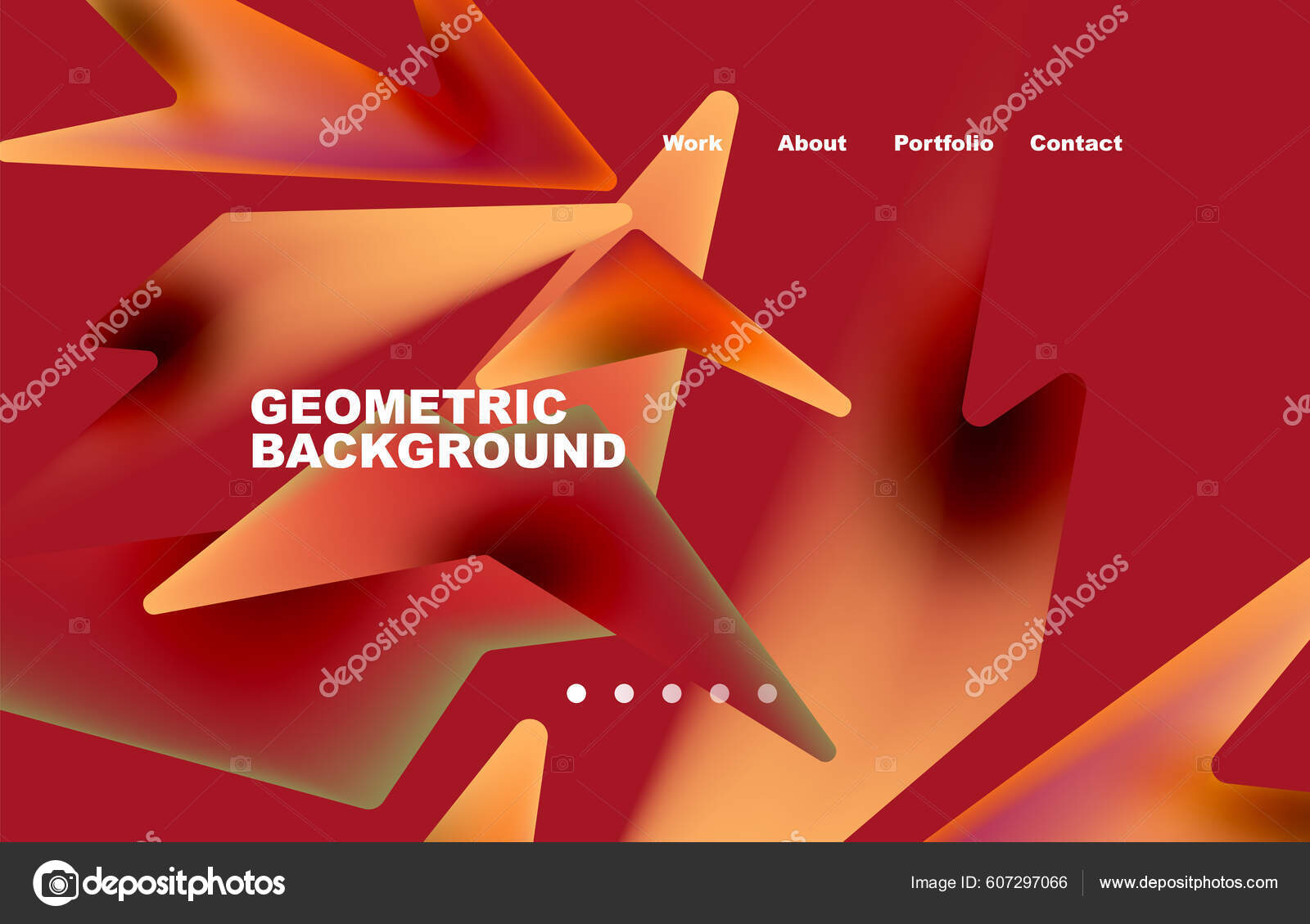 Shards Shape Composition Abstract Background Web Page Website Mobile ...