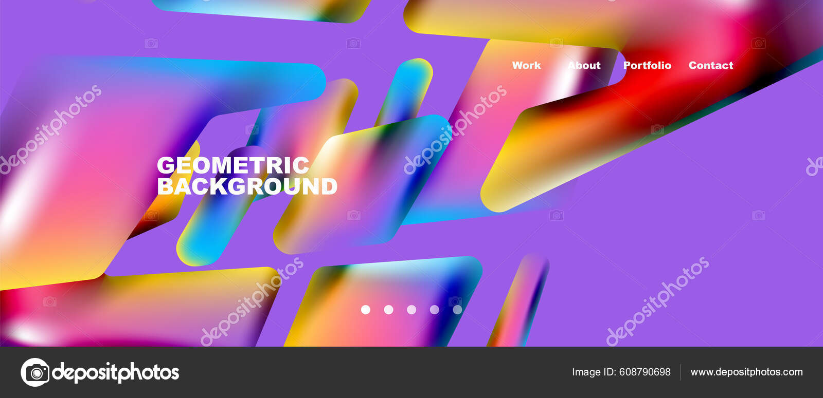 Tech Minimal Geometric Wallpaper Creative Abstract Background Vector ...