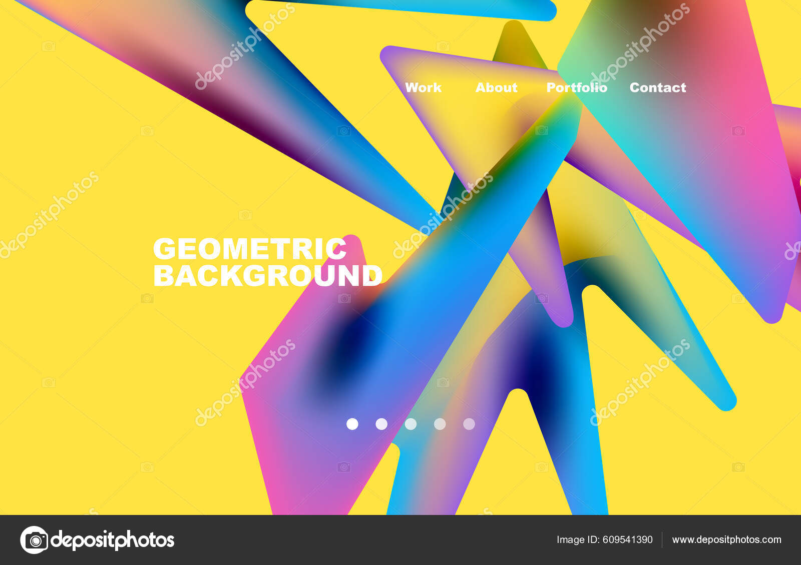 Broken Pieces Abstract Background Trendy Background Your Landing Page ...