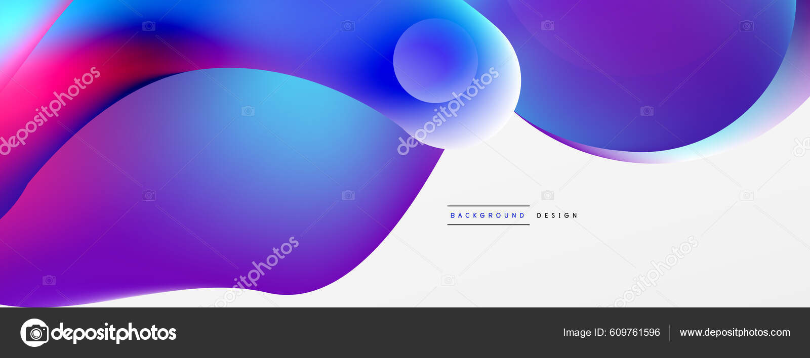 Fluid Abstract Background Liquid Color Gradients Composition Shapes ...
