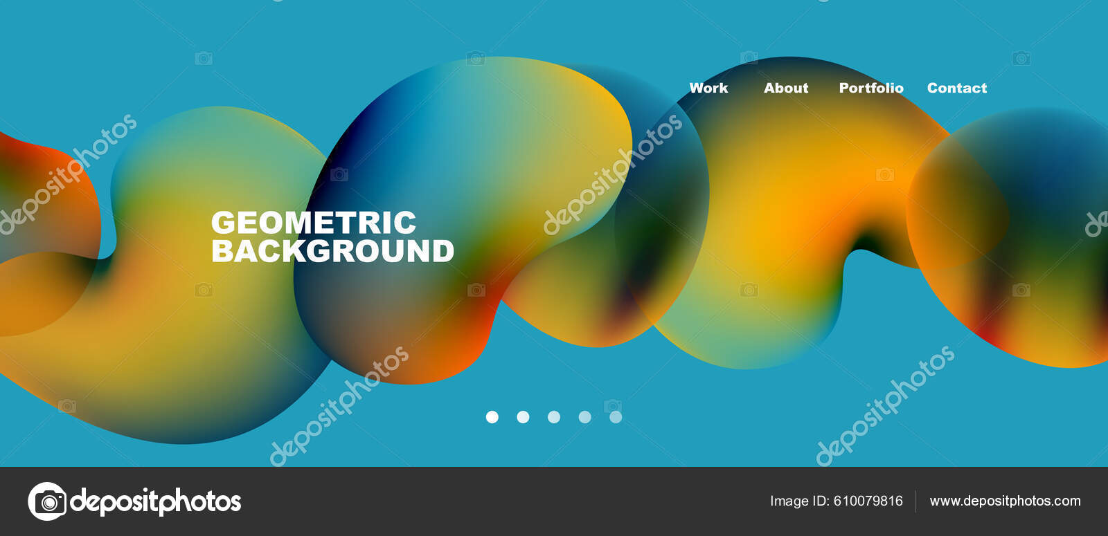 Liquid Fluid Shapes Flowin Gradients Abstract Backgrounds Vector Illustration Wallpaper Stock ...