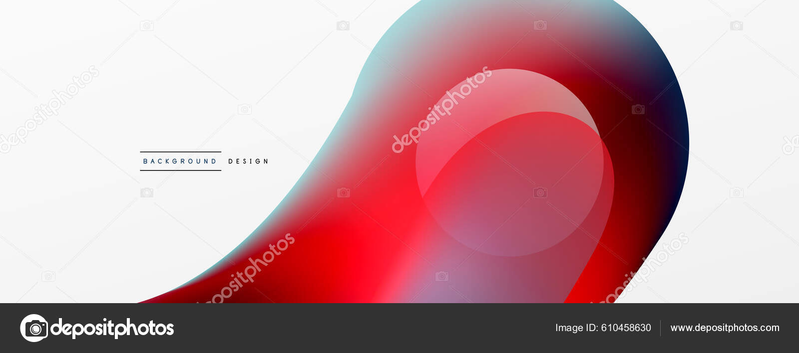 Fluid Abstract Background Liquid Color Gradients Composition Shapes ...